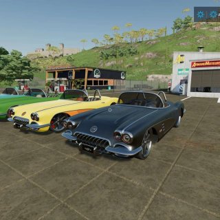 Art Morrison 1960 Corvette v1.0.0.1 - FS25 / FS22 Mod