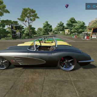 Art Morrison 1960 Corvette v1.0.0.1 - FS25 / FS22 Mod