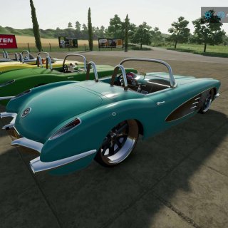 Art Morrison 1960 Corvette v1.0.0.1 - FS25 / FS22 Mod