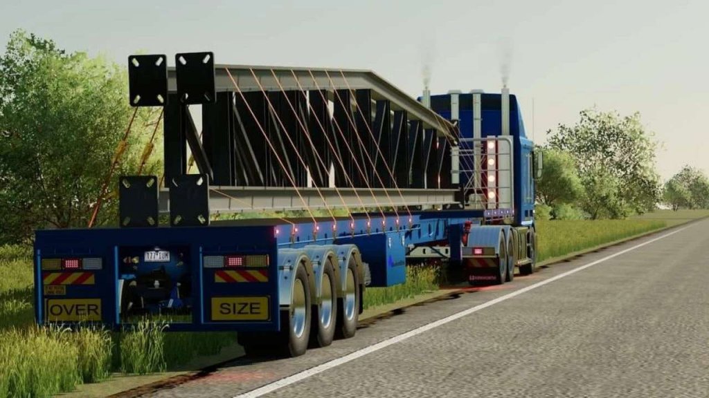 Australian Extendable Flat Top V1.0.0.0 - FS25 / FS22 Mod