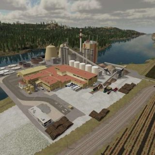Cellulose Factory v1.0.0.1 - FS25 / FS22 Mod