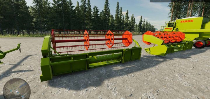 Combine Claas Dominator Mods | FS22 Mods | Farming Simulator 22 Mods