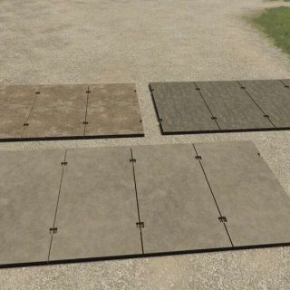 Concrete Slabs v1.0.0.0 - FS25 / FS22 Mod