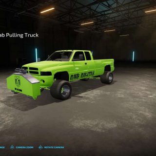 EXP22 Dodge Pulling Truck v1.0.0.0 - FS25 / FS22 Mod
