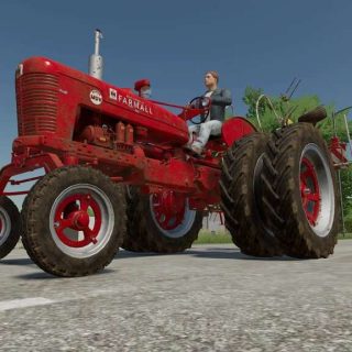 Farmall M, MD And MV Series v1.1.0.0 - FS25 / FS22 Mod
