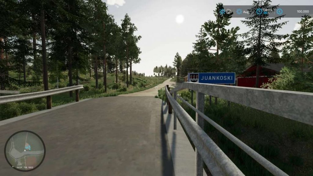 Finland Map Jokitie v1.0.0.0 - FS25 / FS22 Mod