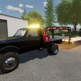 Flatbed Service Truck v1.0.0.0 - FS25 / FS22 Mod