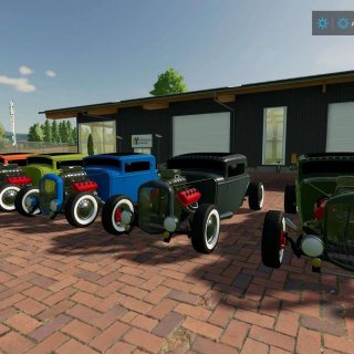 Ford Coupe Hotrod W.I.P. v1.0.0.0 - FS25 / FS22 Mod