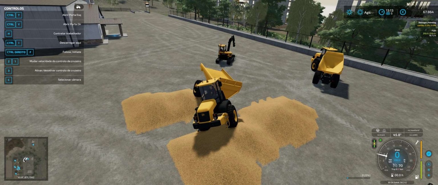 JCB Dumper Pack 718 and 722 v1.0.0.0 - FS25 / FS22 Mod