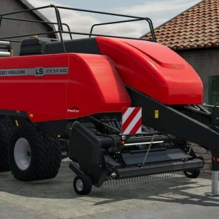 Massey Ferguson LS 2200 Gen2 Baler Pack v1.2.0.0 - FS25 / FS22 Mod