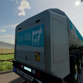 Multi Milks Tanker v1.0.0.0 - FS25 / FS22 Mod