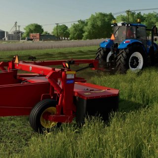 New Holland/Case IH 200 Series Discbine v1.0.0.0 - FS25 / FS22 Mod