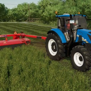 New Holland/Case IH 200 Series Discbine v1.0.0.0 - FS25 / FS22 Mod
