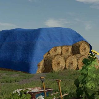 Round Bale Stack v1.0.0.0 - FS25 / FS22 Mod