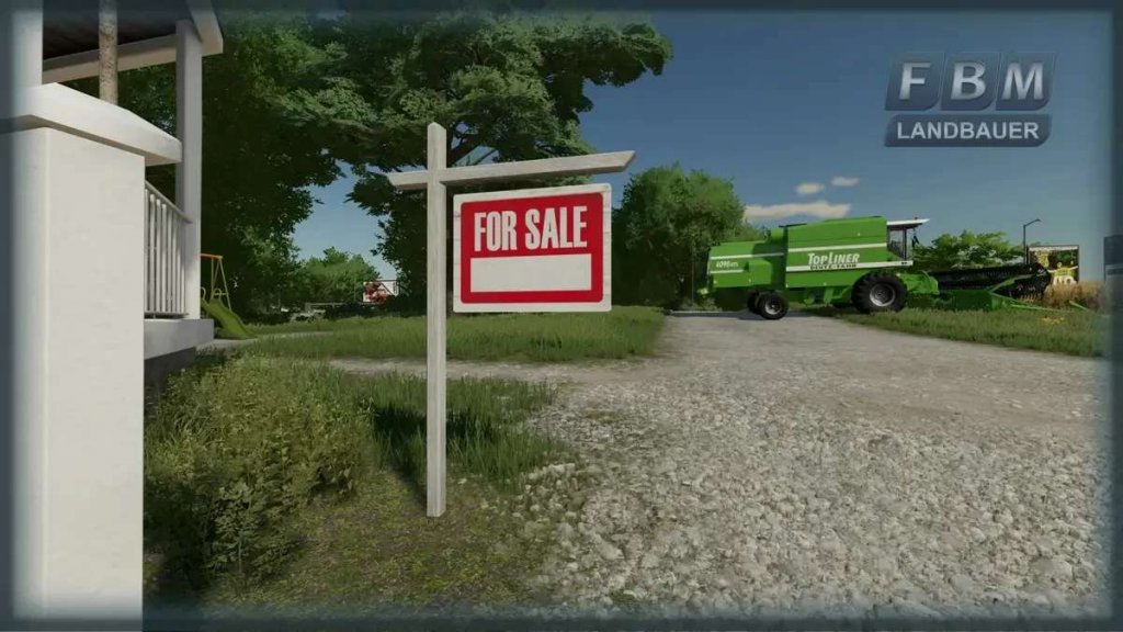 Sale Sign US v1.0.0.0 - FS25 / FS22 Mod