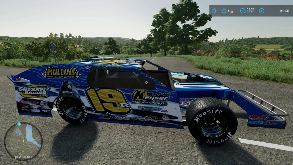 Super Modified Dirt Car v1.4.0.0 - FS25 / FS22 Mod
