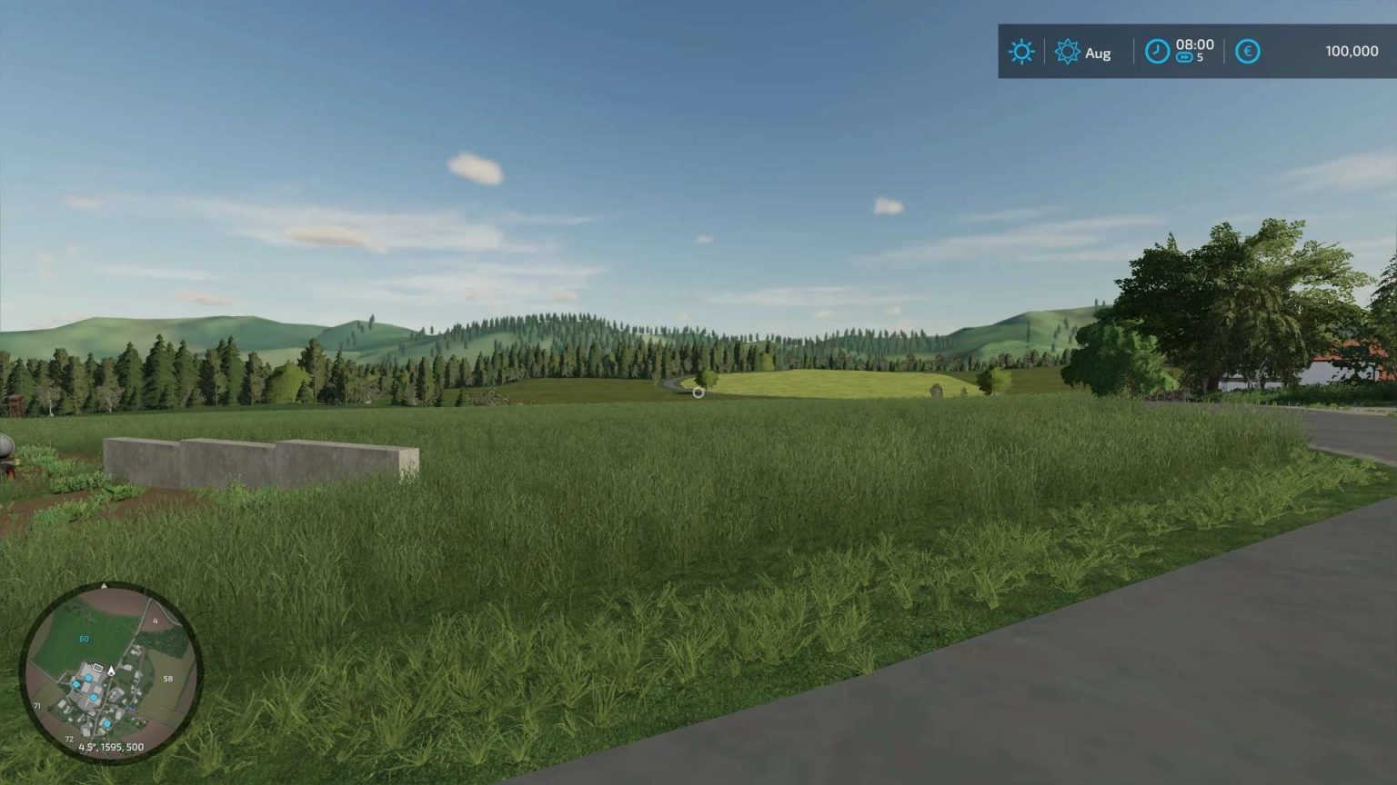 Untergrießbach with FS19 grass v1.0.0.0 - FS25 / FS22 Mod