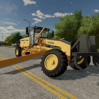 Volvo G740B-Volvo G740-Champion 740A Grader Pack v1.0.0.0 - FS25 / FS22 Mod