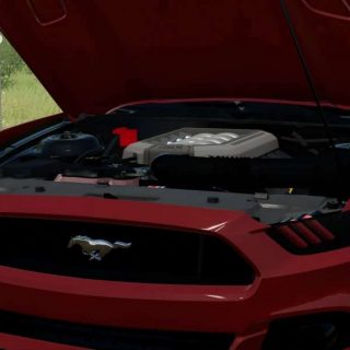 2018 Ford Mustang v1.0.0.0 - FS25 / FS22 Mod