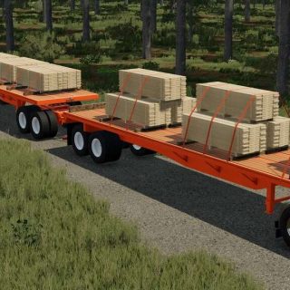 American Flatbed Pack v1.0.0.0 - FS25 / FS22 Mod