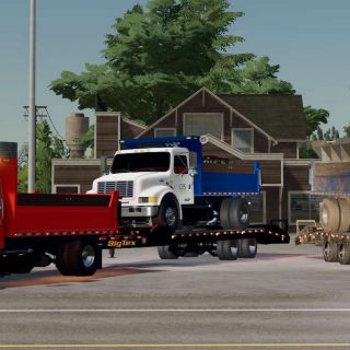 IH 4900 Single Axle Dump CHS V2.0.0.0 - FS25 / FS22 Mod