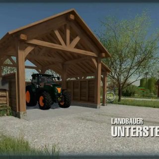 Landbauer Woodchips Storage v1.0.0.0 - FS25 / FS22 Mod