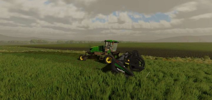 Macdon Swather Pack Mods | FS22 Mods | Farming Simulator 22 Mods