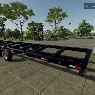 Maurer Gooseneck Header trailer v1.0.0.0 - FS25 / FS22 Mod