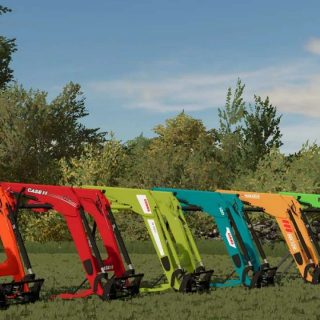 MX Loader T412 / CLAAS FL120 v1.2.0.0 - FS25 / FS22 Mod