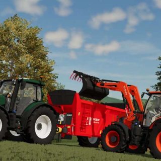 MX Loader T412 / CLAAS FL120 v1.2.0.0 - FS25 / FS22 Mod