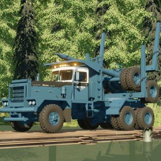 Pacific P16 Logging Truck v1.1.0.0 - FS25 / FS22 Mod
