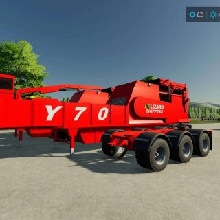 Semi Mounted Chippers v1.0.0.0 - FS25 / FS22 Mod