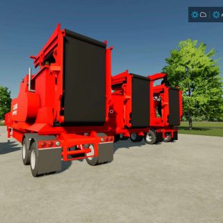 Semi Mounted Chippers v1.0.0.0 - FS25 / FS22 Mod