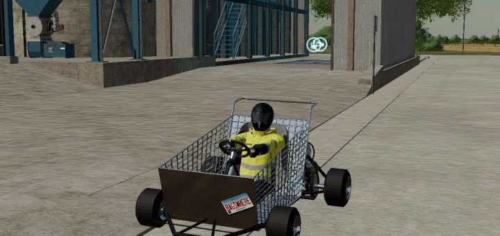 Shopping Kart Mods | FS22 Mods | Farming Simulator 22 Mods