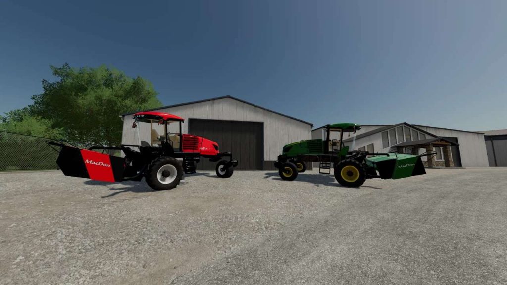 W170 Swather Pack v1.1.0.0 - FS25 / FS22 Mod