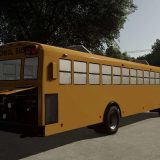 Blue Bird Cabover Bus V2.1.0.0 - FS25 / FS22 Mod