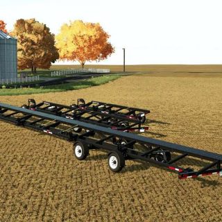 Demco Header Transport Trailers v1.0.0.0 - FS25 / FS22 Mod