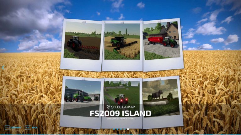 Farming Simulator 2009 Island v1.2.0.0 - FS25 / FS22 Mod