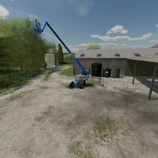 Genie S-60 Telescopic boom lift v1.0.0.0 - FS25 / FS22 Mod
