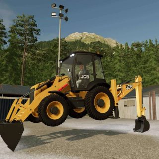 JCB Backhoe Loader v1.0.0.0 - FS25 / FS22 Mod