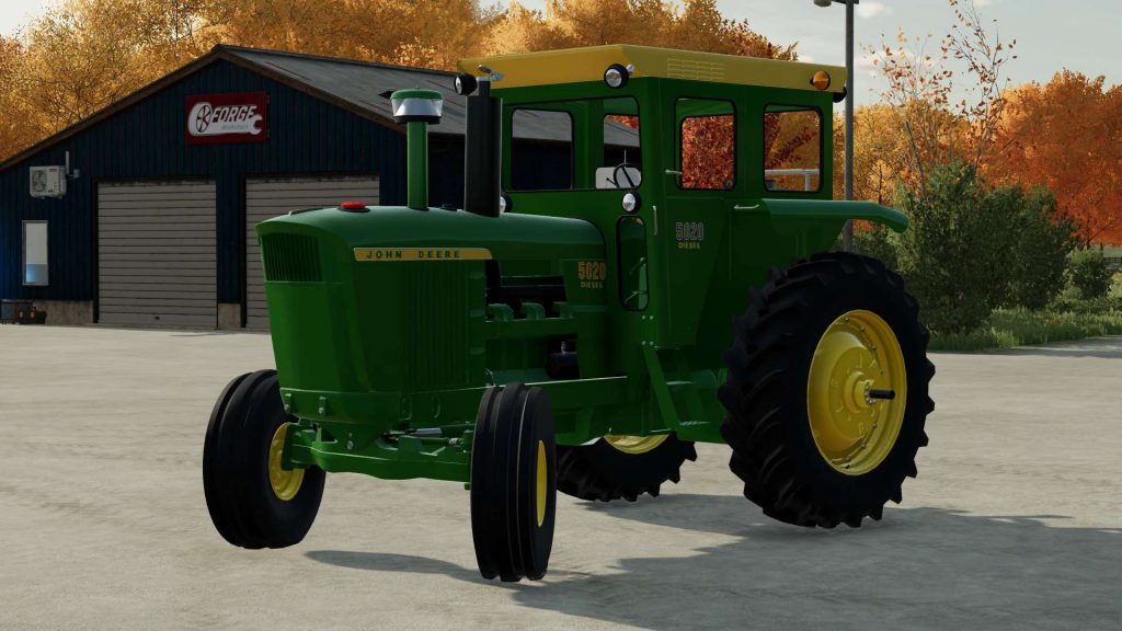 John Deere 5020 release v1.0.0.0 - FS25 / FS22 Mod