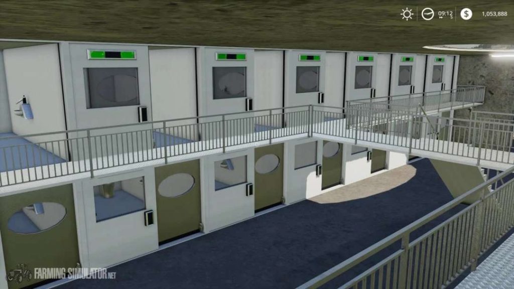 Police Station with jail v1.0.0.0 - FS25 / FS22 Mod