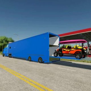 Race Car Stacker v1.0.0.0 - FS25 / FS22 Mod
