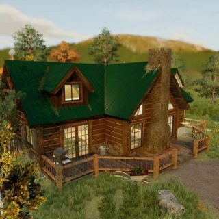 Ranch House v1.0.0.0 - FS25 / FS22 Mod