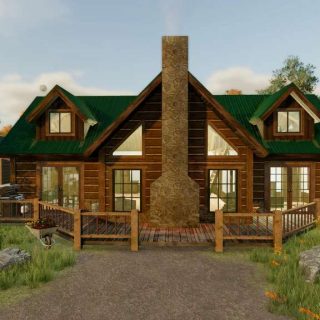 Ranch House v1.0.0.0 - FS25 / FS22 Mod