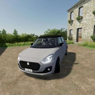 Suzuki Swift 2018 3rd Generation v1.0 - FS25 / FS22 Mod