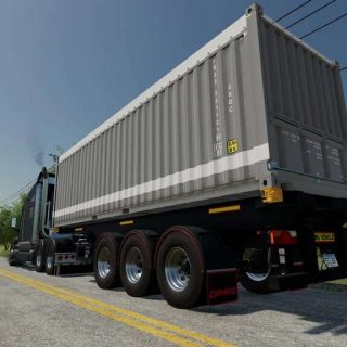 Tipping Container Trailer Pack v2.0.0.0 - FS25 / FS22 Mod