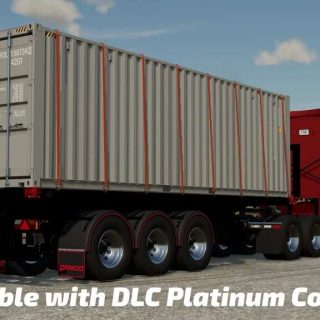 Tipping Container Trailer Pack v2.0.0.0 - FS25 / FS22 Mod