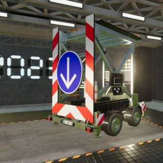 Advance warning tag v1.0.0.0 - FS25 / FS22 Mod