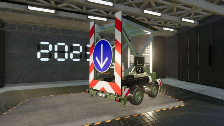 Advance warning tag v1.0.0.0 - FS25 / FS22 Mod